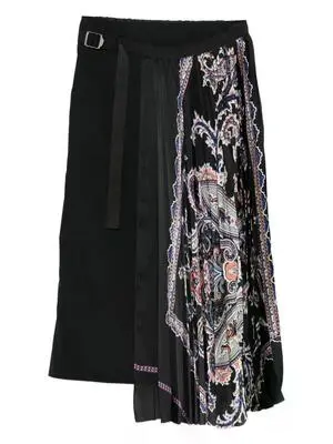 Sacai Printed Skirts