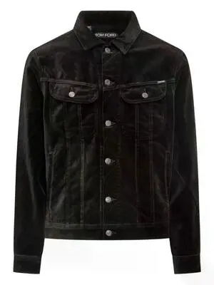 TOM FORD Icon Velvet Denim Jacket