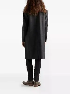 Prada Notched Wool Coat