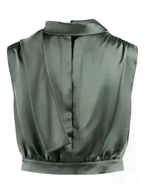 Hugo High-neck Sleeveless Top