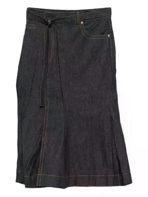 Sacai Denim Skirts