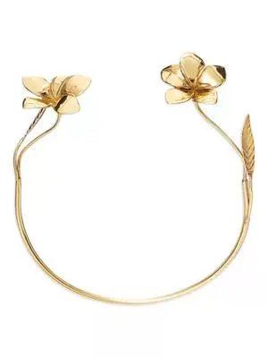 KOROBEYNIKOV Flower-embellished Necklace - Gold