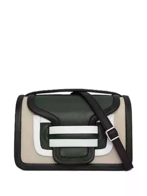 Pierre Hardy Alpha Panelled Shoulder Bag - Neutrals