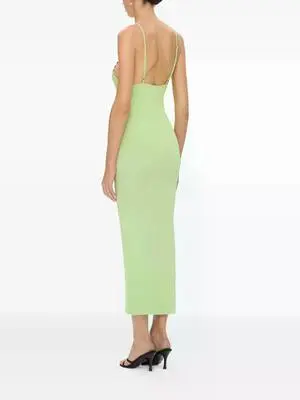 KOROBEYNIKOV Ribbed-knit Midi Dress