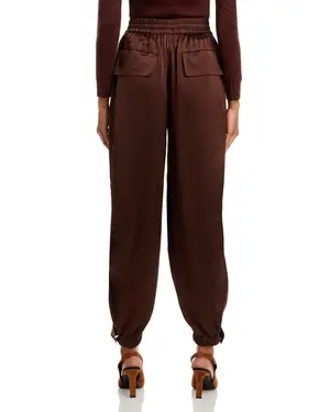 Co Articulated Vented Silk Pants