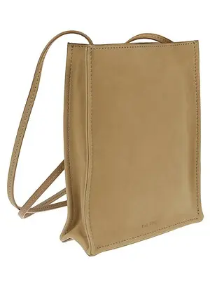 THE ROW To Go Small Leather Tote Bag - Yellow