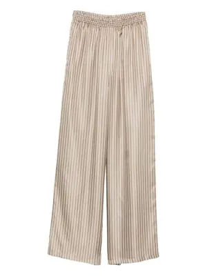 Max Mara Silk Trousers
