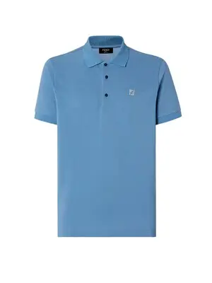 Fendi Button Down Polos For Men