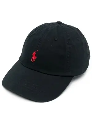 Polo Ralph Lauren Baseball Cap With Logo Black