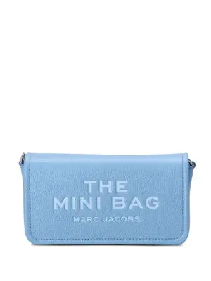 Marc Jacobs Leather Crossbody Bag - Sky Blue