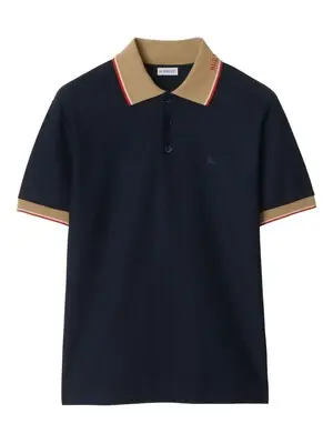 Polo Ralph Lauren Short Sleeves Polo With Logo - Blue