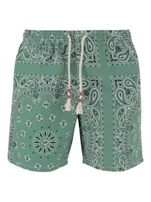 Green Swim Trunks