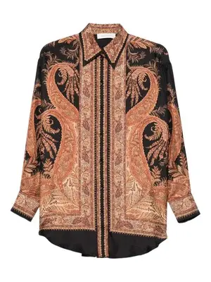Zimmermann Hypnotic Silk Shirt