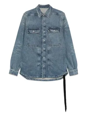 Rick Owens Denim Overshirt