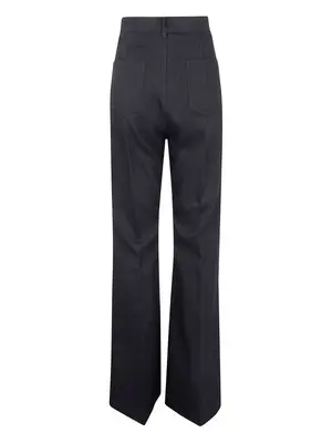 Rick Owens Flared Jeans - Black