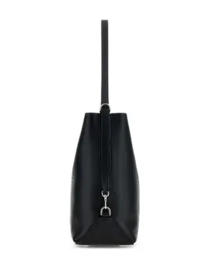 Hogan Hocket Medium Leather Hobo Bag - Black