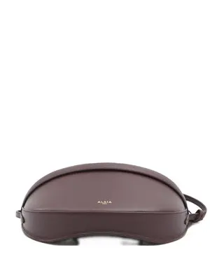 Alaïa East West Leather Shoulder Bag - Red