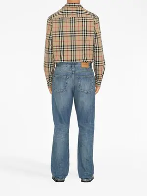 Burberry Check Print Shirt Caxtan
