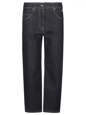 MSGM Ankle Cut Denim Jeans