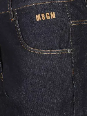 MSGM Ankle Cut Denim Jeans