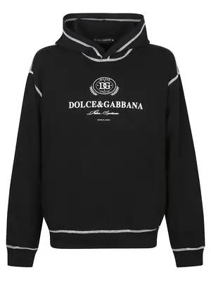 Dolce & Gabbana Off The Shoulder Sweatshirts Hoodies For Men