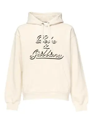 Dolce & Gabbana Hooded Sweatshirt - White