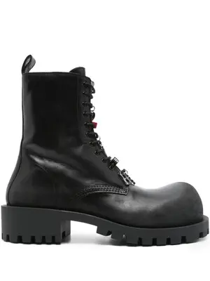 Balenciaga Lug Sole Boots For Men
