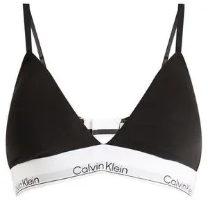 Calvin Klein Icon Lightly Lined Triangle Bra - Black