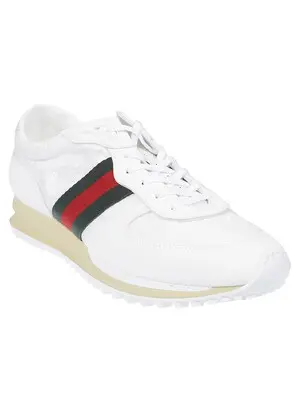 Gucci Lace-up Sneakers - White
