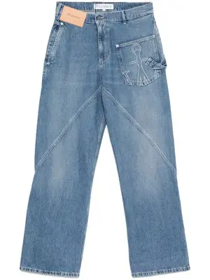 Jw Anderson Belted Jeans For Men
