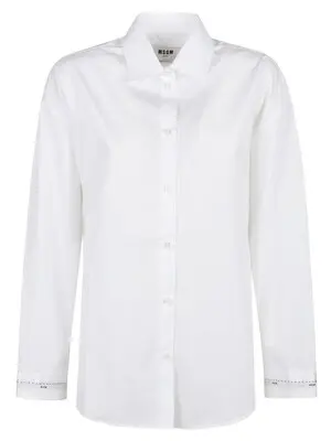 Msgm Cut Out Shirts For Women