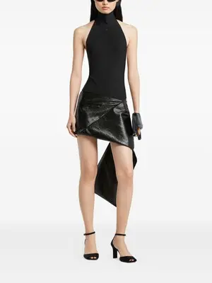 COURREGES Vinyl Mini Skirt
