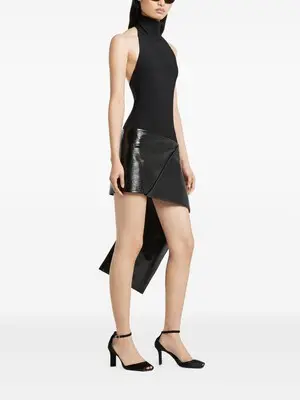 COURREGES Vinyl Mini Skirt