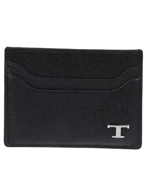 Burberry Cardholder With Logo - Black