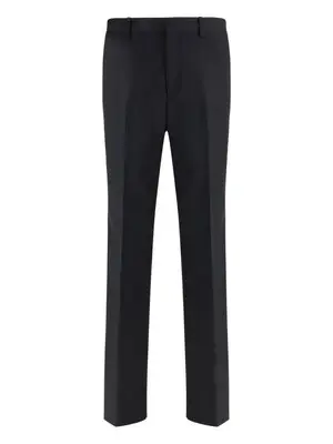 Gucci Wool Gabardine Trousers - Black