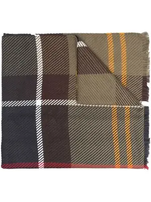 Barbour Tartan Scarf Blair - Brown