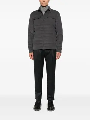 Herno Quilted Down Jacket - Grey