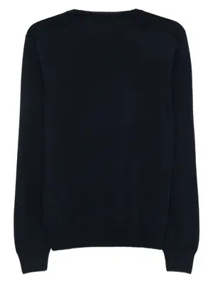 FAY Fine Wool Sweater - Blue