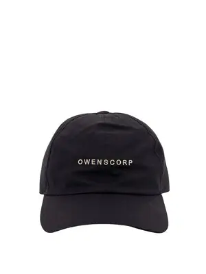 Rick Owens Embroidered Visor Cap - Black