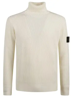 Stone Island Wool Turtleneck Sweater