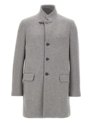 Fay Straight Hem Coats For Men