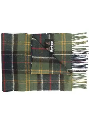 Barbour Scottish Wool And Cashmere Scarf Multi