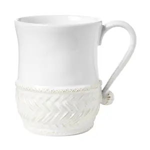 JULISKA Le Panier Mug - Whitewash