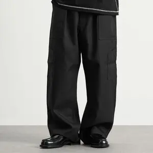 Comme Des Garçons Wool Cargo Trousers