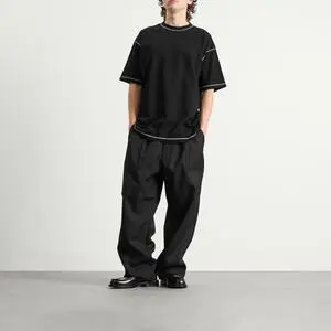Comme Des Garçons Wool Cargo Trousers