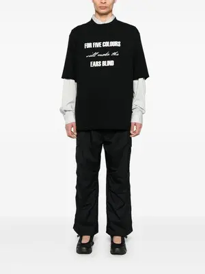 Comme Des Garçons Trousers With Belt