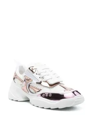 ROGER VIVIER Motor Run Sneakers - Silver
