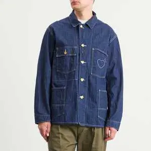 HUMAN MADE Denim Coverall Jacket