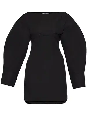 Jacquemus Puff Sleeve Day Dresses