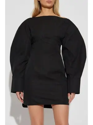 Jacquemus La Robe Chemise Casaco Dress - Black